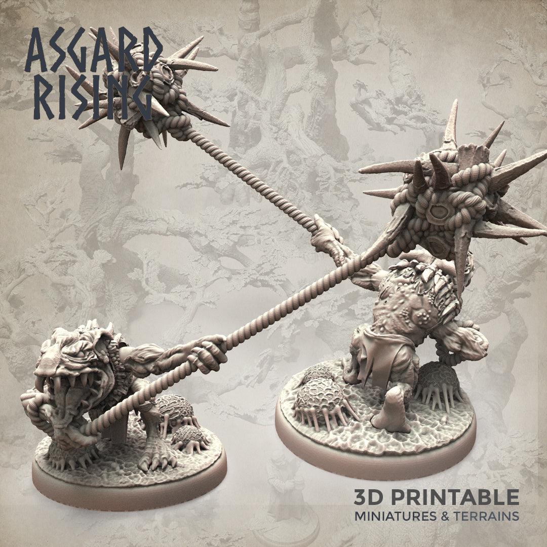 3D Printed Asgard Rising Forest Goblins Melee Set 28mm - 32mm Ragnarok ...